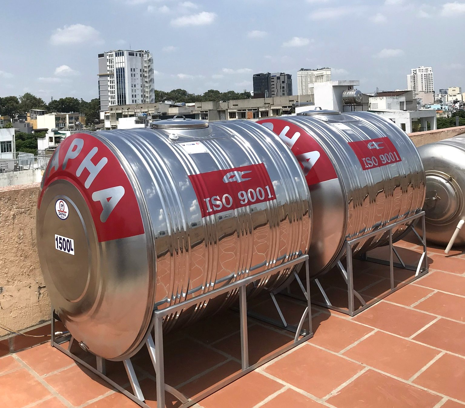 Bồn nước inox dapha chính hãng