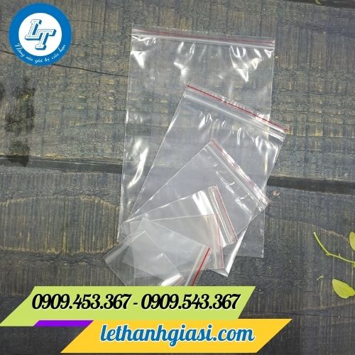 ĐỊA CHỈ BÁN TÚI ZIP CHỈ ĐỎ NHIỀU KÍCH THƯỚC, GIÁ CỰC RẺ
