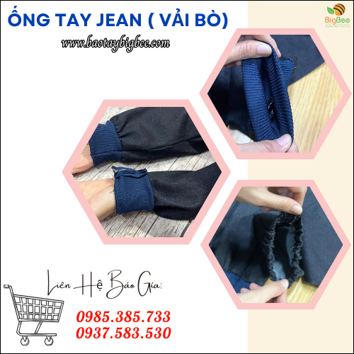 Kho sỉ ống tay vải jean uy tín giá xưởng hàng chất lượng