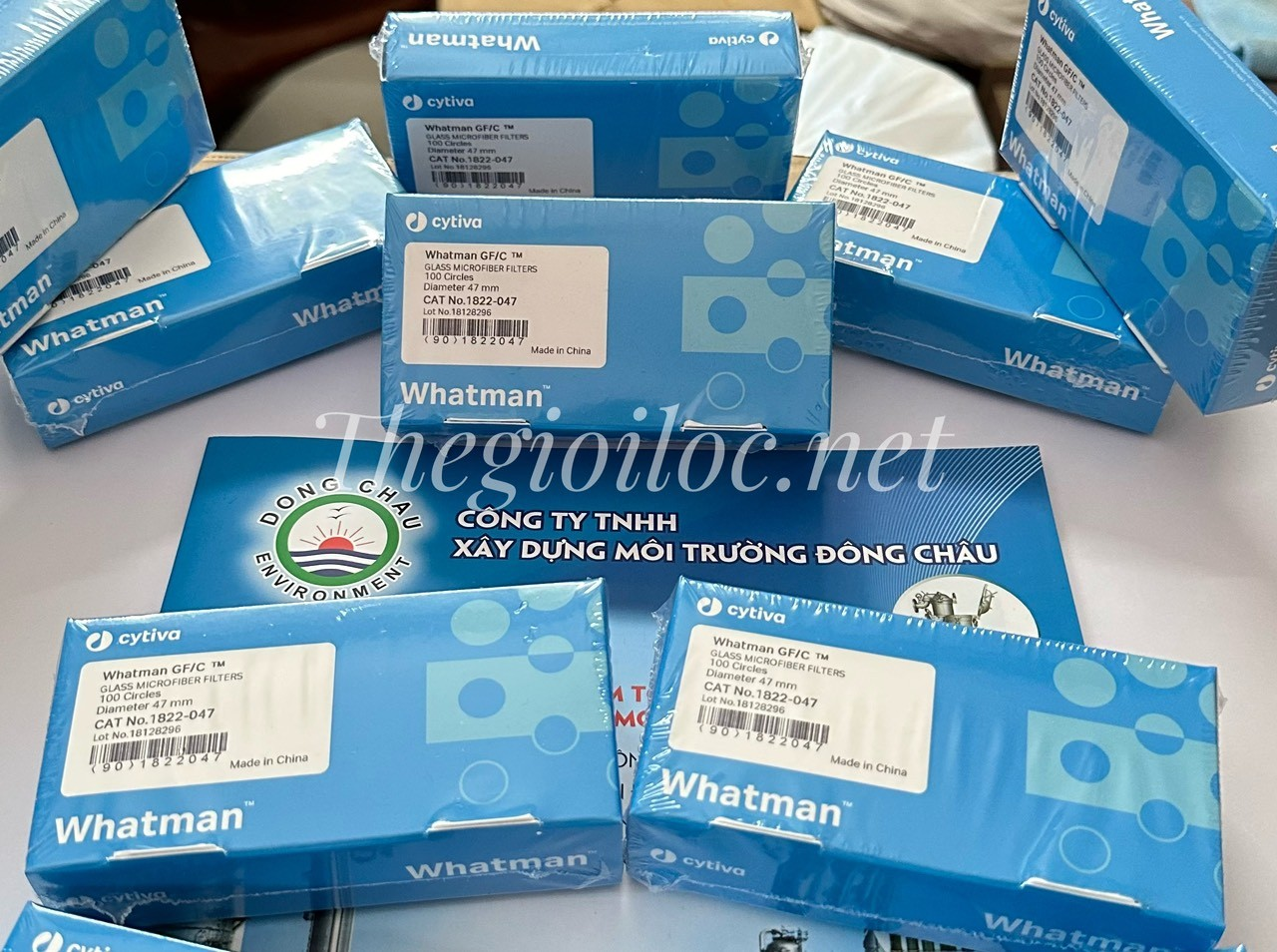 1822-047 Màng lọc sợi thủy tinh GF/C 1.2um, 47mm Whatman