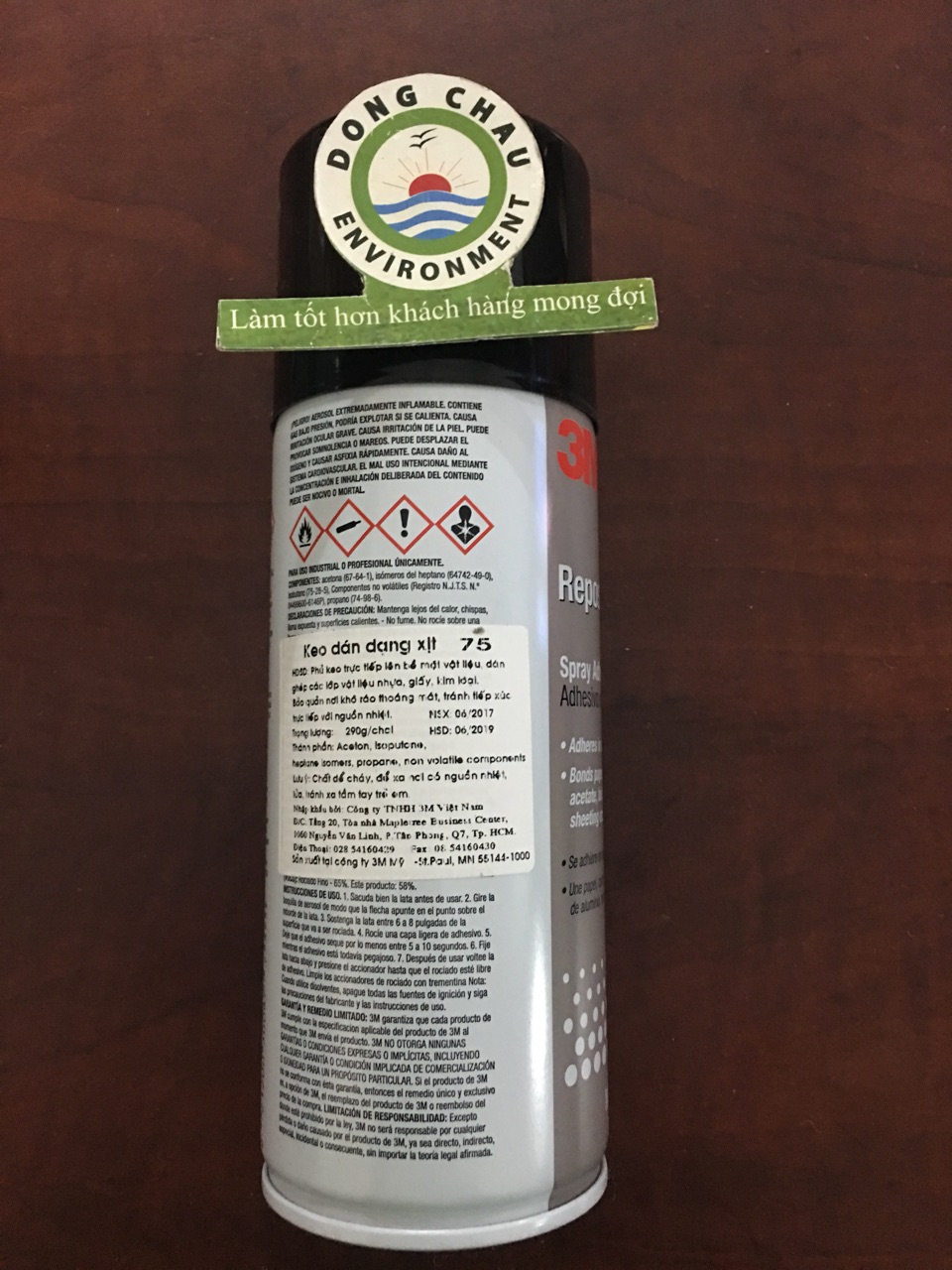 Chai keo xịt 3M 75 chất lượng tốt nhất
