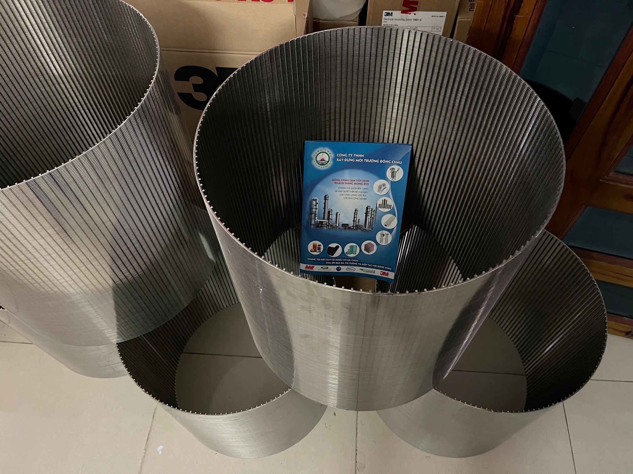 Ống lọc nước Johnson khe inox 500mm chặn rác