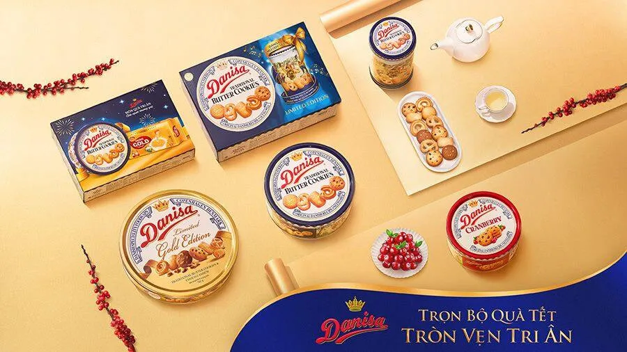 Quà tết Mayora Danisa