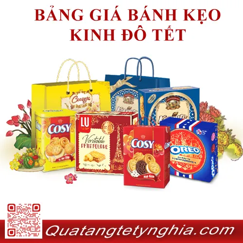 Giá bánh Cosy Kinh Đô Tết 2024 | COSY hộp thiếc, hộp giấy