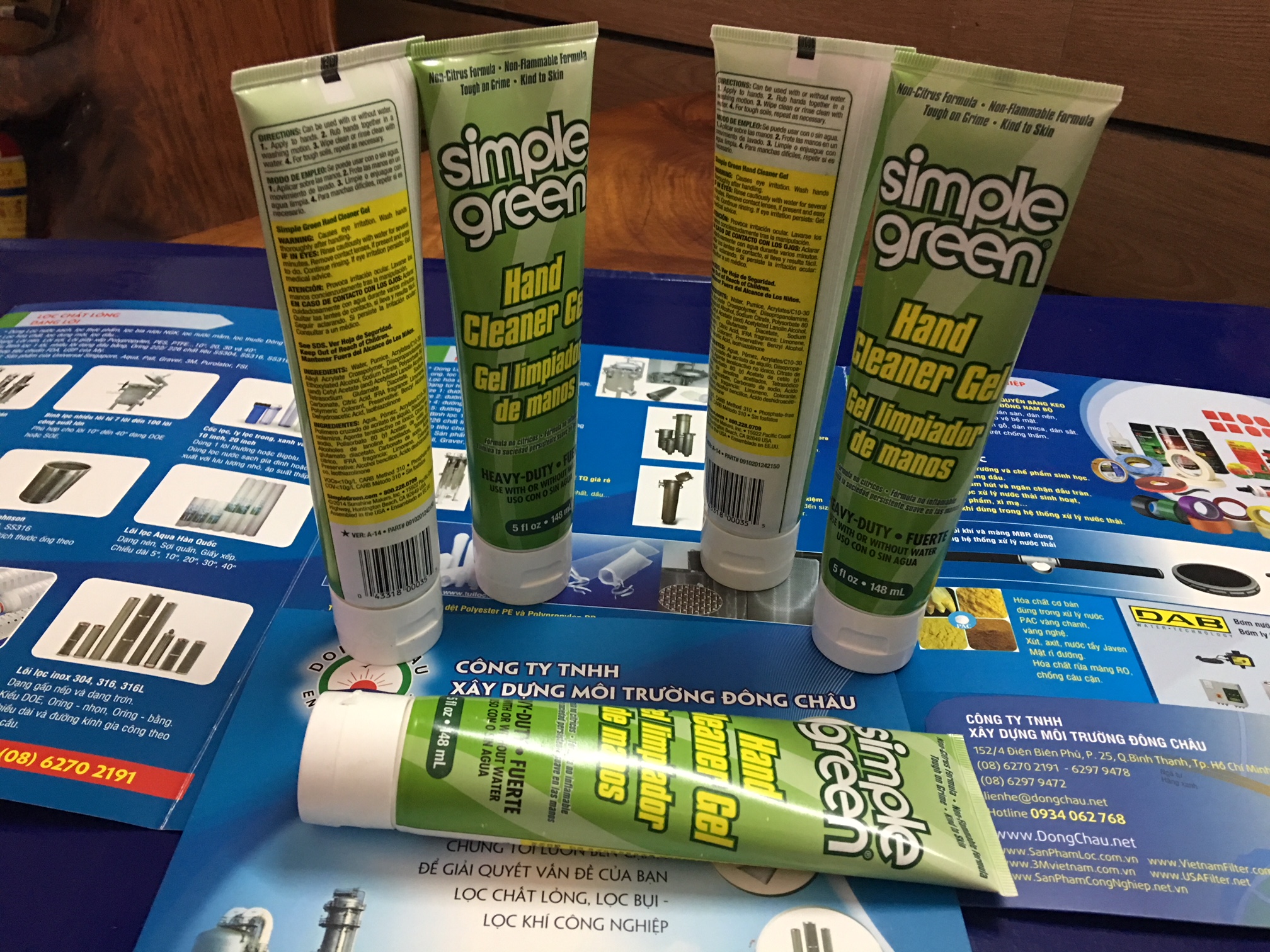 Ứng dụng của Simple Green Hand Gel Cleaner