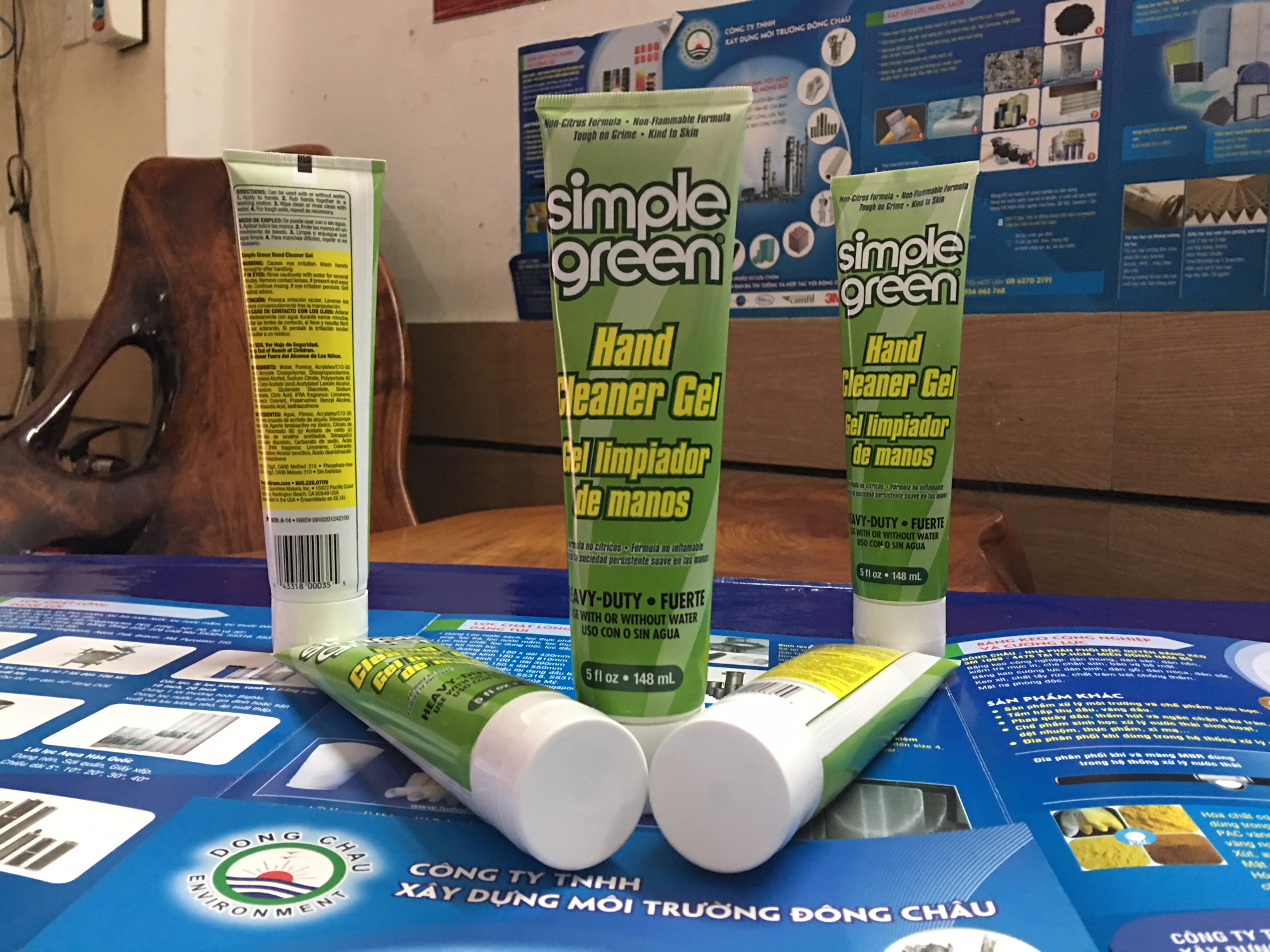 Ứng dụng của Simple Green Hand Gel Cleaner