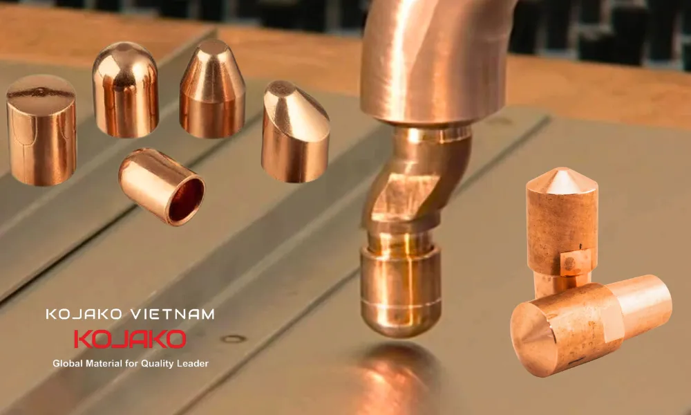 Các loại điện cực hàn bấm thông dụng hiện nay tại Kojako Việt Nam