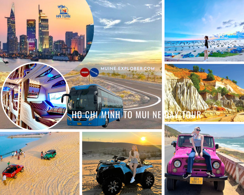 MUI NE DAY TRIP FROM HO CHI MINH CITY | SUNSET TOUR (Join Group)