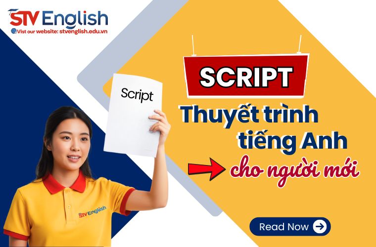 Script tiếng Anh khi thuyết trình: Mẫu kịch bản đầy đủ cho người mới