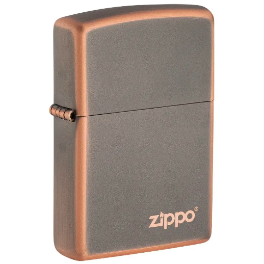 Rustic Bronze Zippo Logo