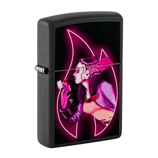 Zippo Classic Black Matte Color Image