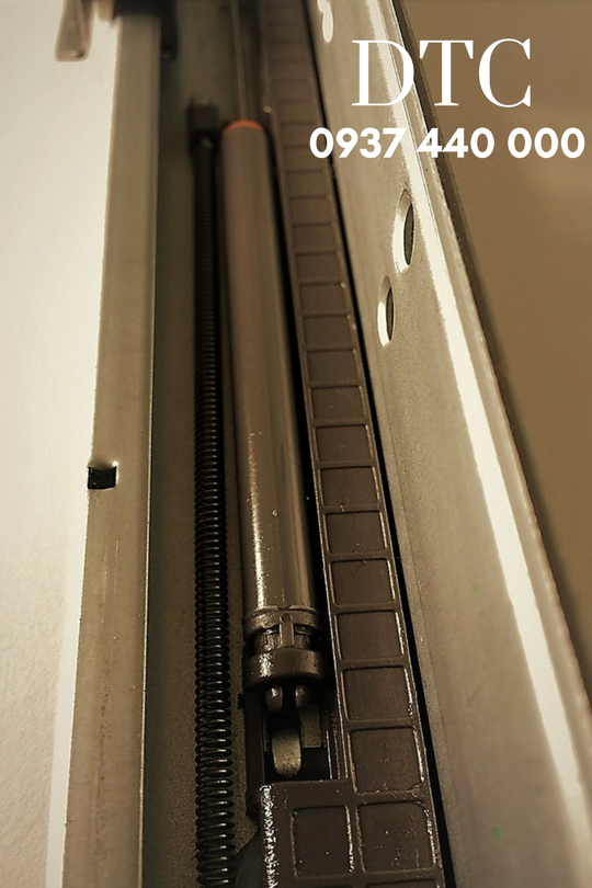 Ray âm DTC 3 tầng giảm chấn có khóa - Ray trượt DTC