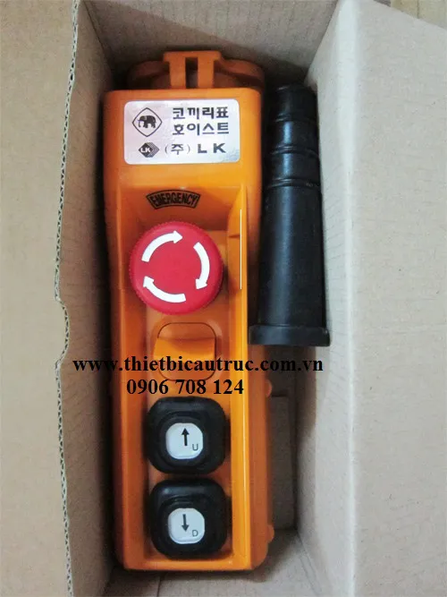 Mua tay bấm điều khiển cầu trục chính hãng