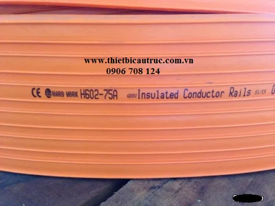 Ray điện cầu trục 6P 50A, 6P 75A, 6P 100A