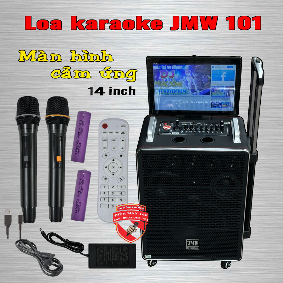 Loa hát karaoke màn hình cảm ứng 16inch JMW 101