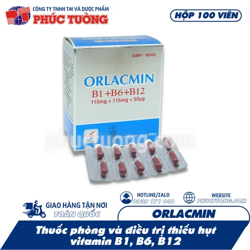 TRIVITAMIN 3B - Bổ sung vitamin B1, B6, B12