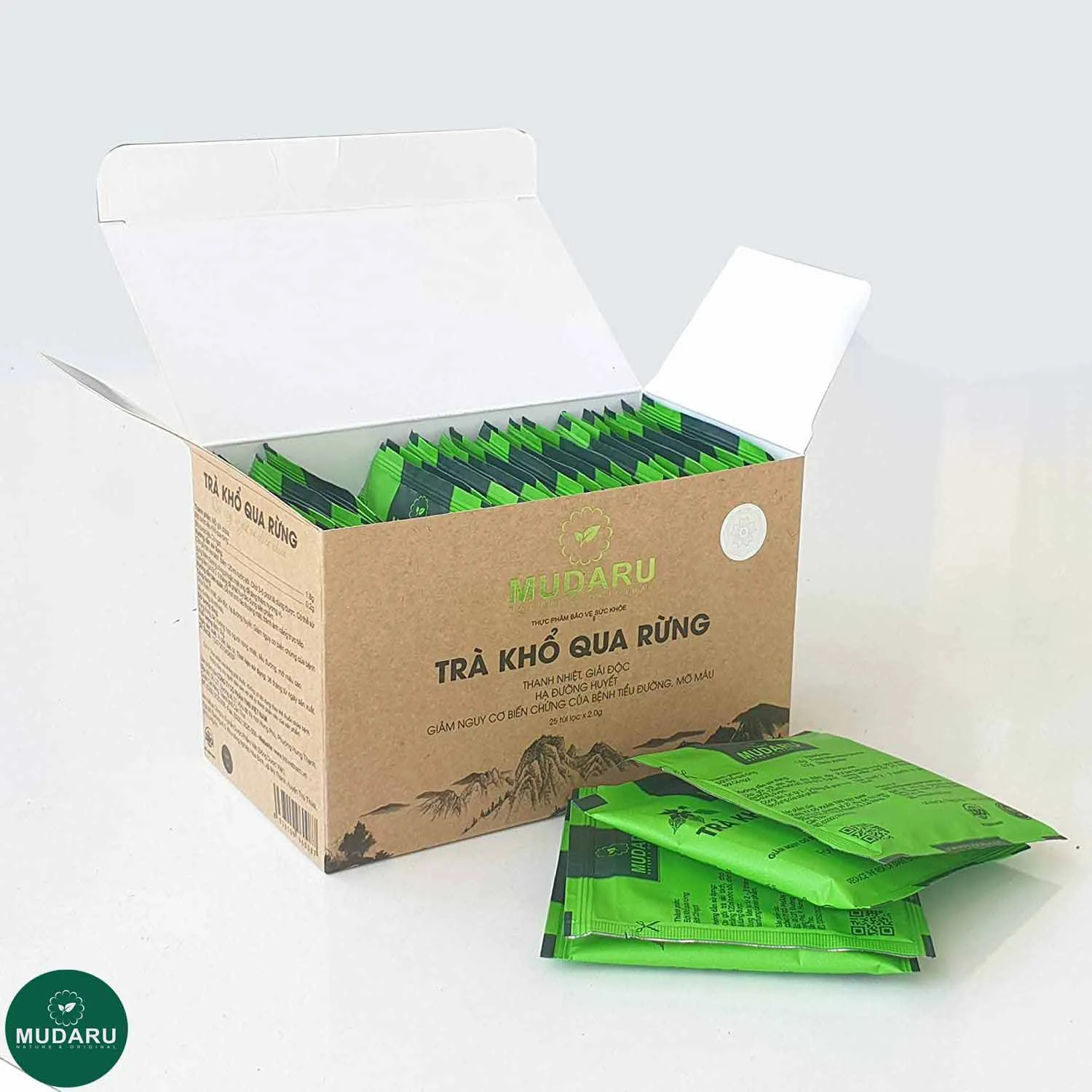 TRÀ KHỔ QUA RỪNG VÀ NHỮNG CÔNG DỤNG BẤT NGỜ