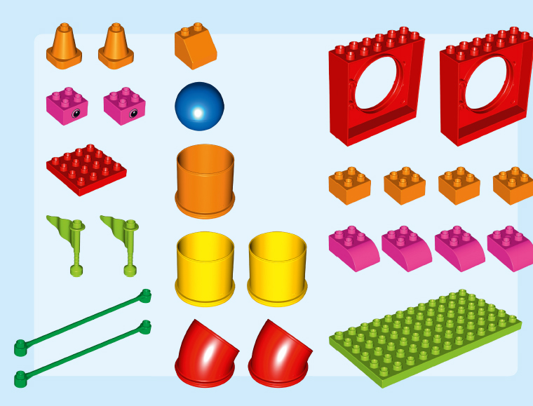 Đồ Chơi Giáo Dục Lego Education Đồ Chơi Lego 9076 STEM mầm non