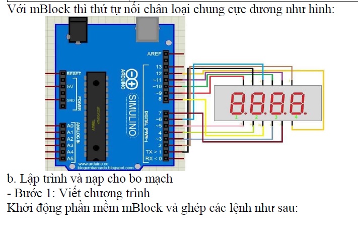 P5 - Tài liệu lập trình Arduino bằng mBlock - Tự học arduino cơ bản