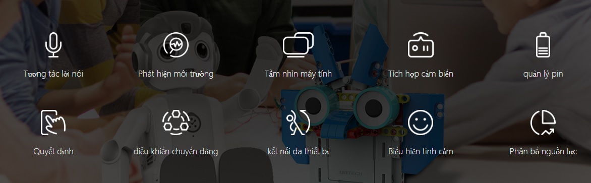 Alpha Mini – Robot AI dành cho giáo dục K12