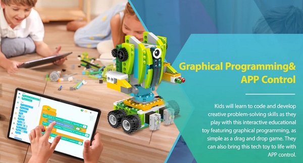 Lego Robot Master 300 in 1 ( STEM Tiểu Học ) - nâng cấp Lego Wedo 2.0