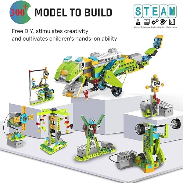 Lego Robot Master 300 in 1 ( STEM Tiểu Học ) - nâng cấp Lego Wedo 2.0