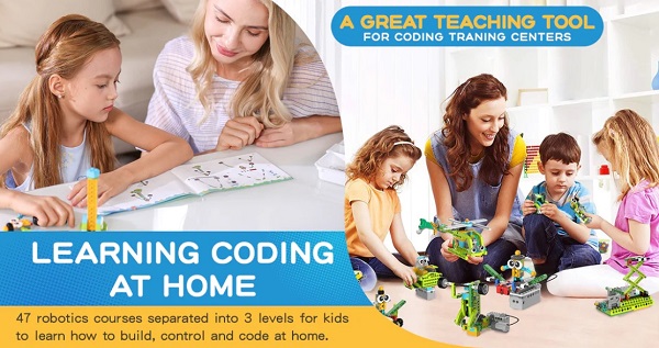 Lego Robot Master 300 in 1 ( STEM Tiểu Học ) - nâng cấp Lego Wedo 2.0