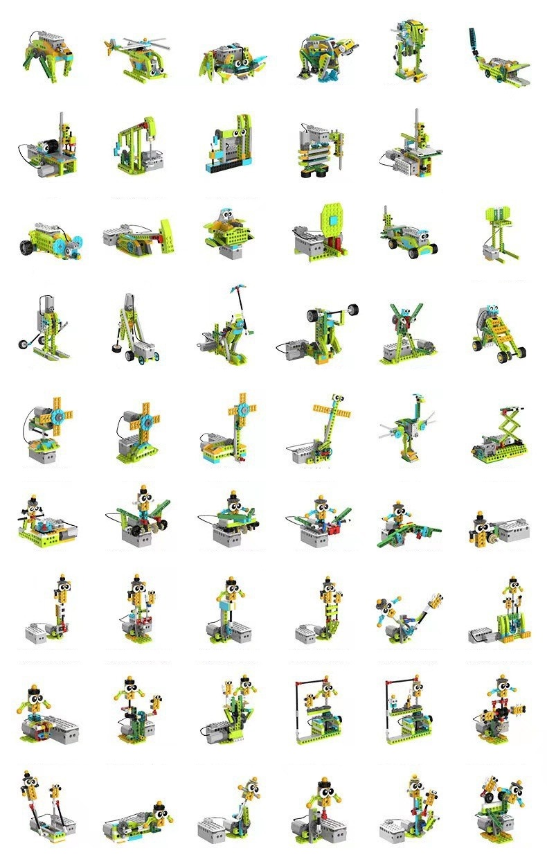 Lego Robot Master 300 in 1 ( STEM Tiểu Học ) - nâng cấp Lego Wedo 2.0