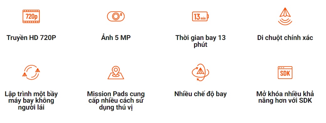 Tello Edu - Máy bay drone học lập trình