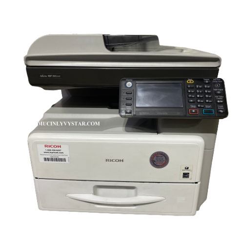 Máy Photocopy Ricoh MP 301SPF cũ in scan photo 2 mặt