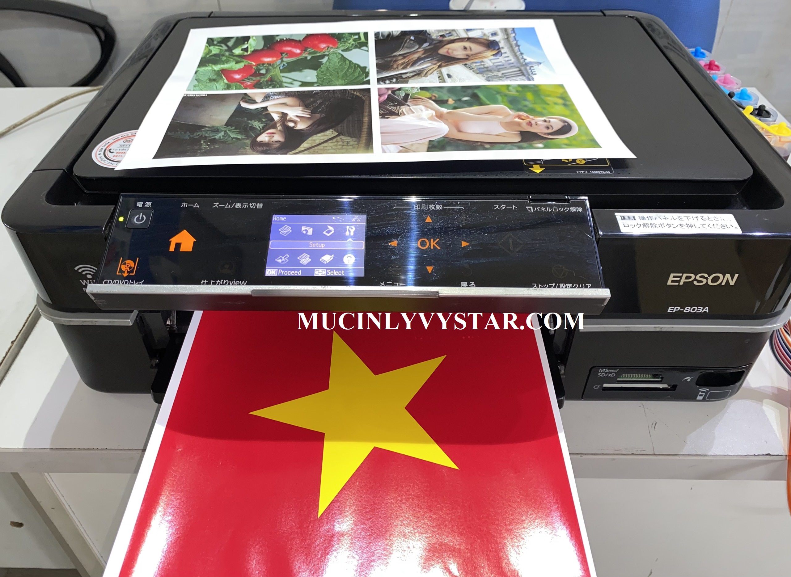 Máy in màu Epson 803A cũ nội địa Nhật