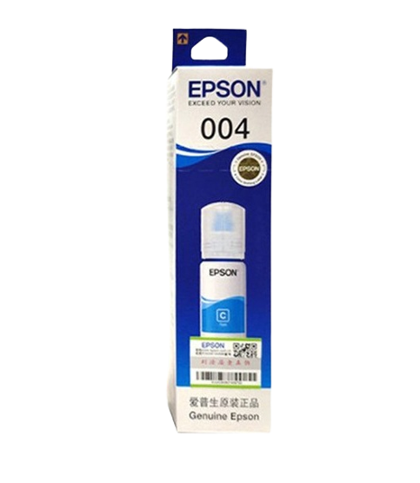 Mực in Epson 004 màu xanh