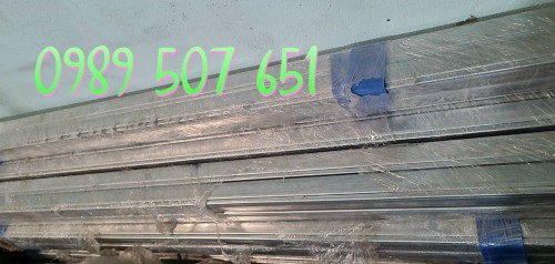 Thanh ray C cầu trục inox 304
