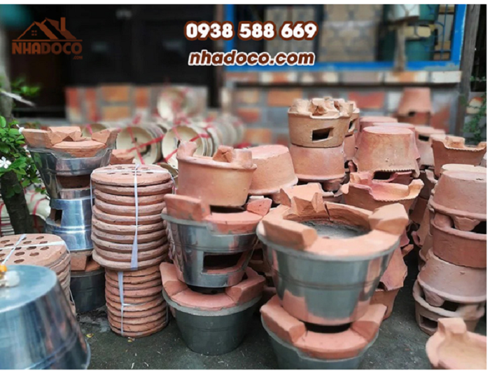 Bếp lò đất sét