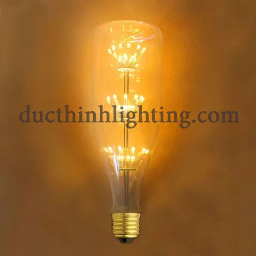 Bóng Đèn LED Edison Chai Sao Rơi