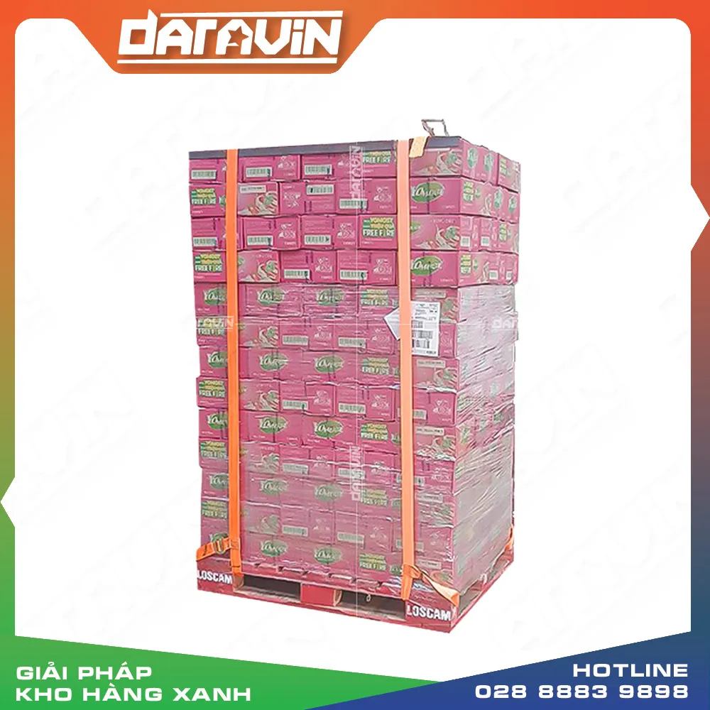 Dây Chằng Hàng Pallet Khóa Tăng Đơ