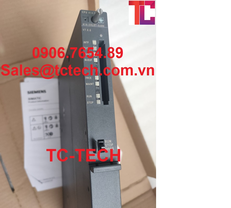 CPU Siemens - CPU 6ES7414-2XL07-0AB0 - SIMATIC S7-400 - CPU 414-2