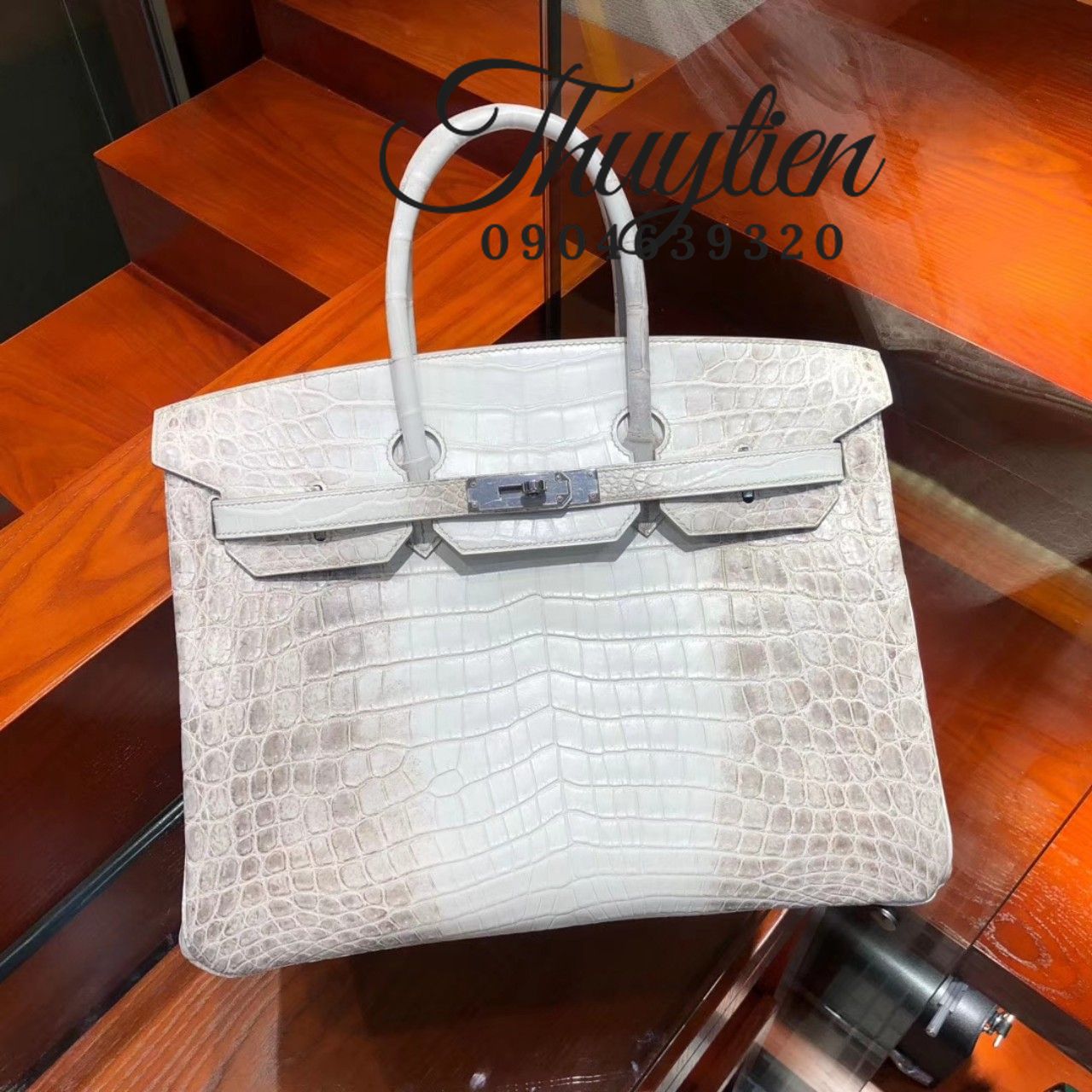 Túi Xách Hermes Birkin Bạch Tạng Vip Size 35 - Chuyên Túi Vip