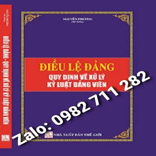 Tìm Hiểu Sách Điều Lệ Đảng Mới Nhất Năm 2020