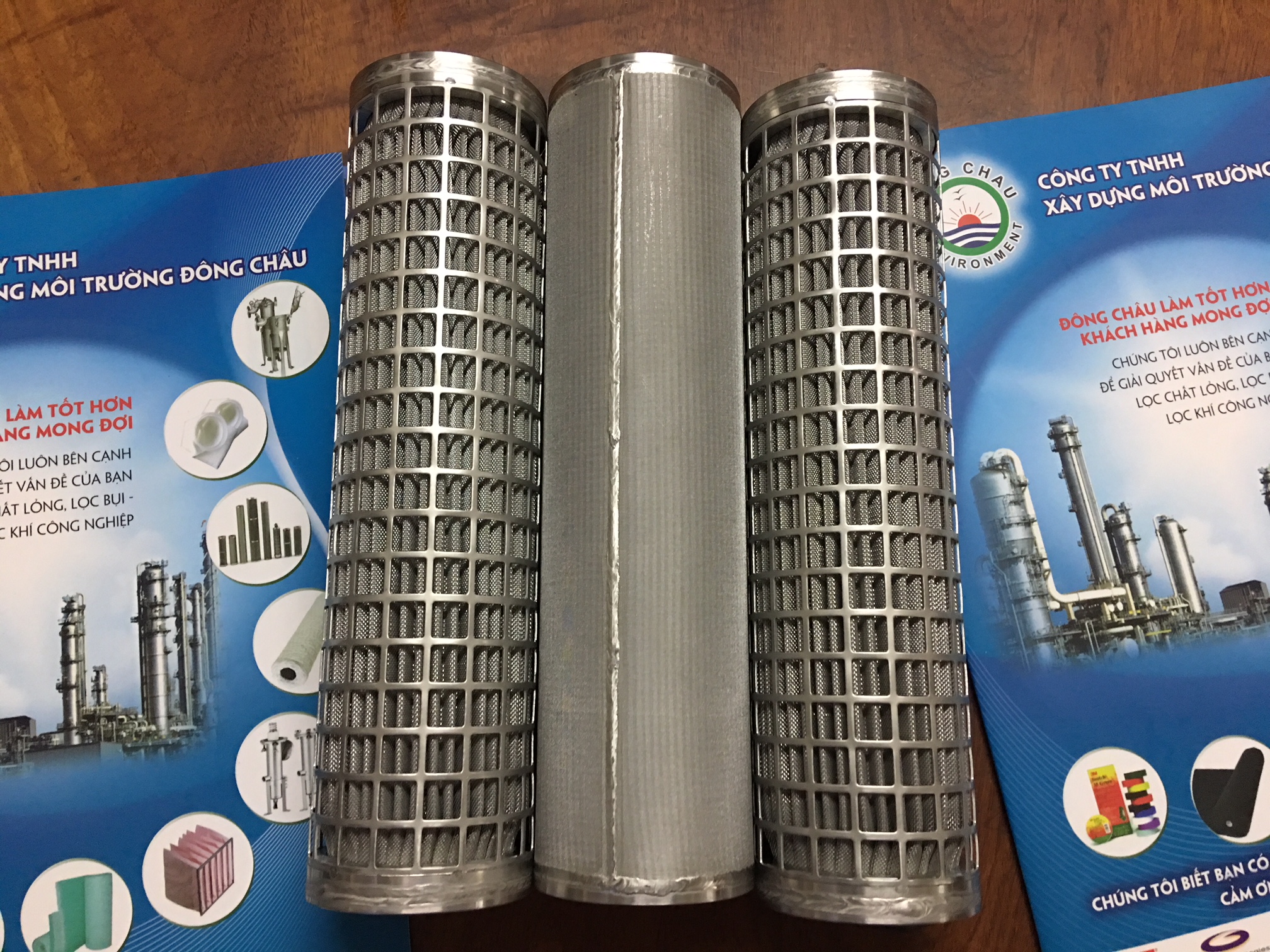 Lõi inox lọc chất lỏng chịu nhiệt
