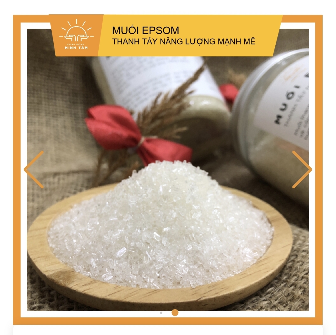 Muối epsom thanh tẩy năng lượng như thế nào