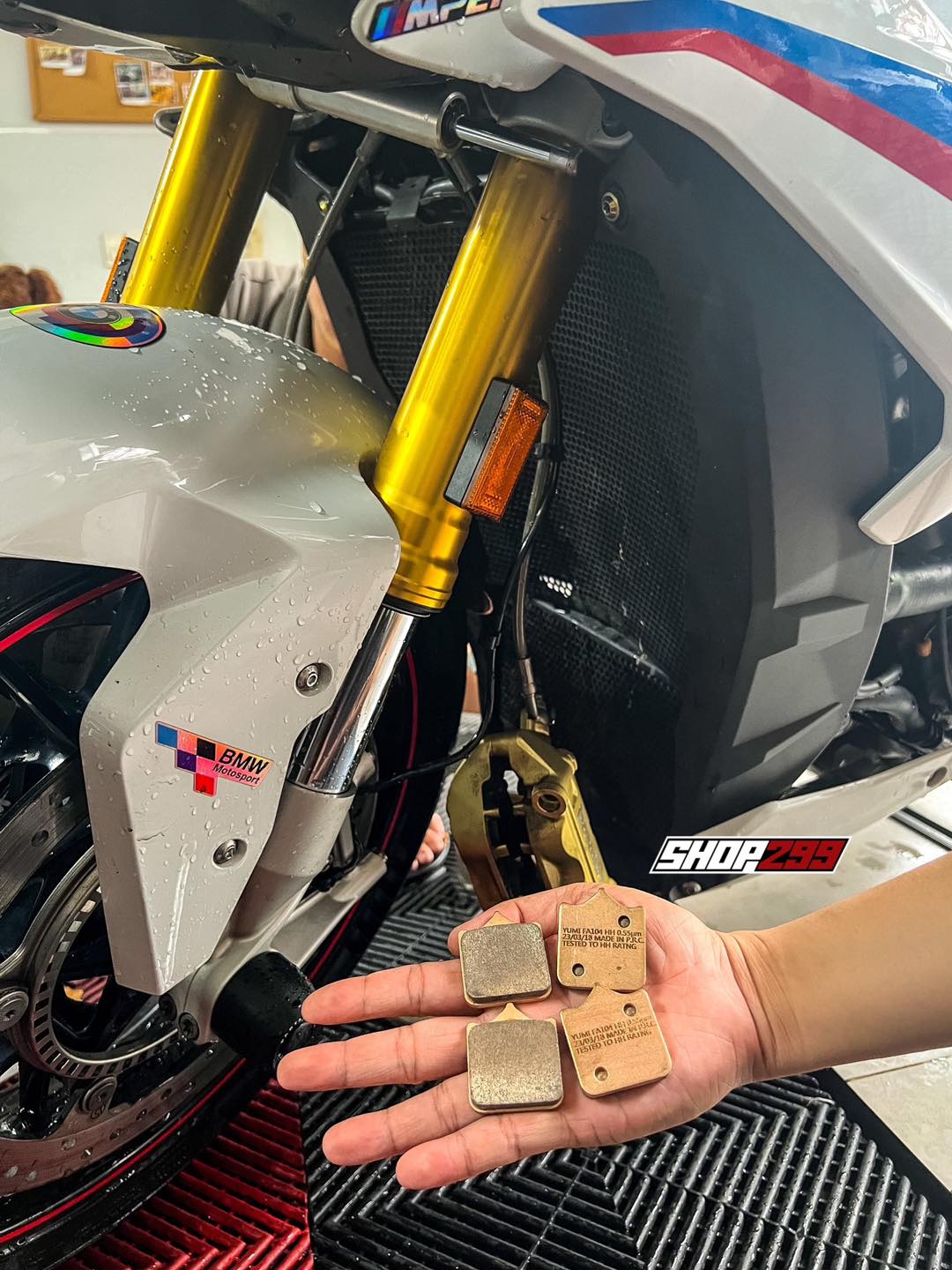 BỐ THẮNG YUMI RACING FA104 COPPERBASED SINTERED | SHOP 299