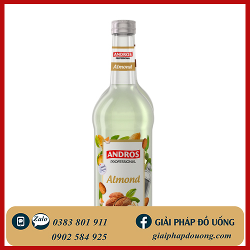 GIẢI PHÁP ĐỒ UỐNG - SYRUP ANDROS HẠNH NHÂN