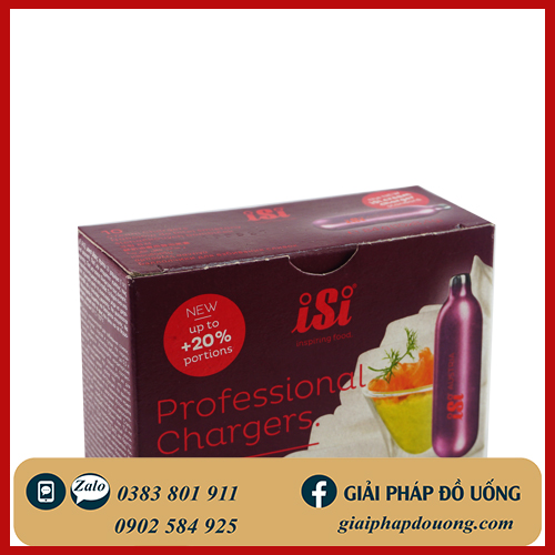 GIẢI PHÁP ĐỒ UỐNG - GAS KEM ISI