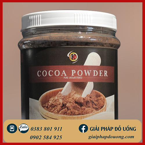 GIẢI PHÁP ĐỒ UỐNG - BỘT CACAO K POWDER 500GR