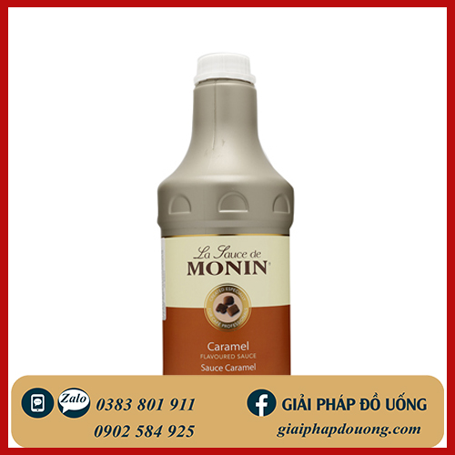 GIẢI PHÁP ĐỒ UỐNG - SỐT CARAMEL MONIN 1,89L