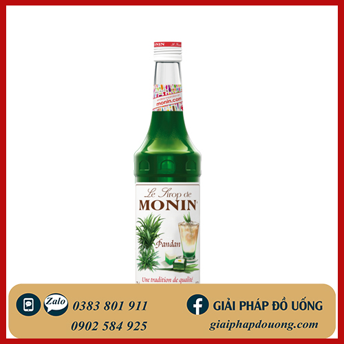GIẢI PHÁP ĐỒ UỐNG - MONIN PANDAN / SÂM DỨA