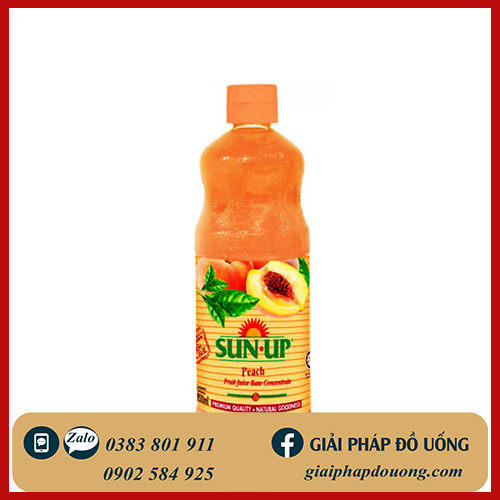 GIẢI PHÁP ĐỒ UỐNG - SUNUP PEACH / ĐÀO 850ML