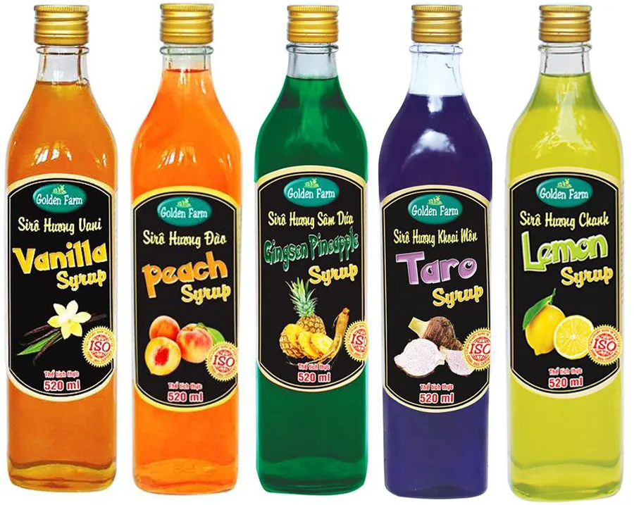 GIẢI PHÁP ĐỒ UỐNG - SYRUP GOLDEN FARM
