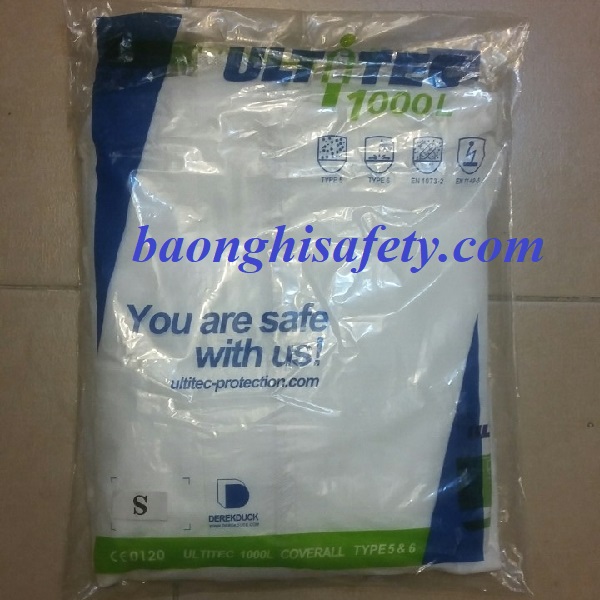 QUẦN ÁO CHỐNG HÓA CHẤT ,CHỐNG DỊCH ,CHỐNG TĨNH ĐIỆN ULTITEC 1000L